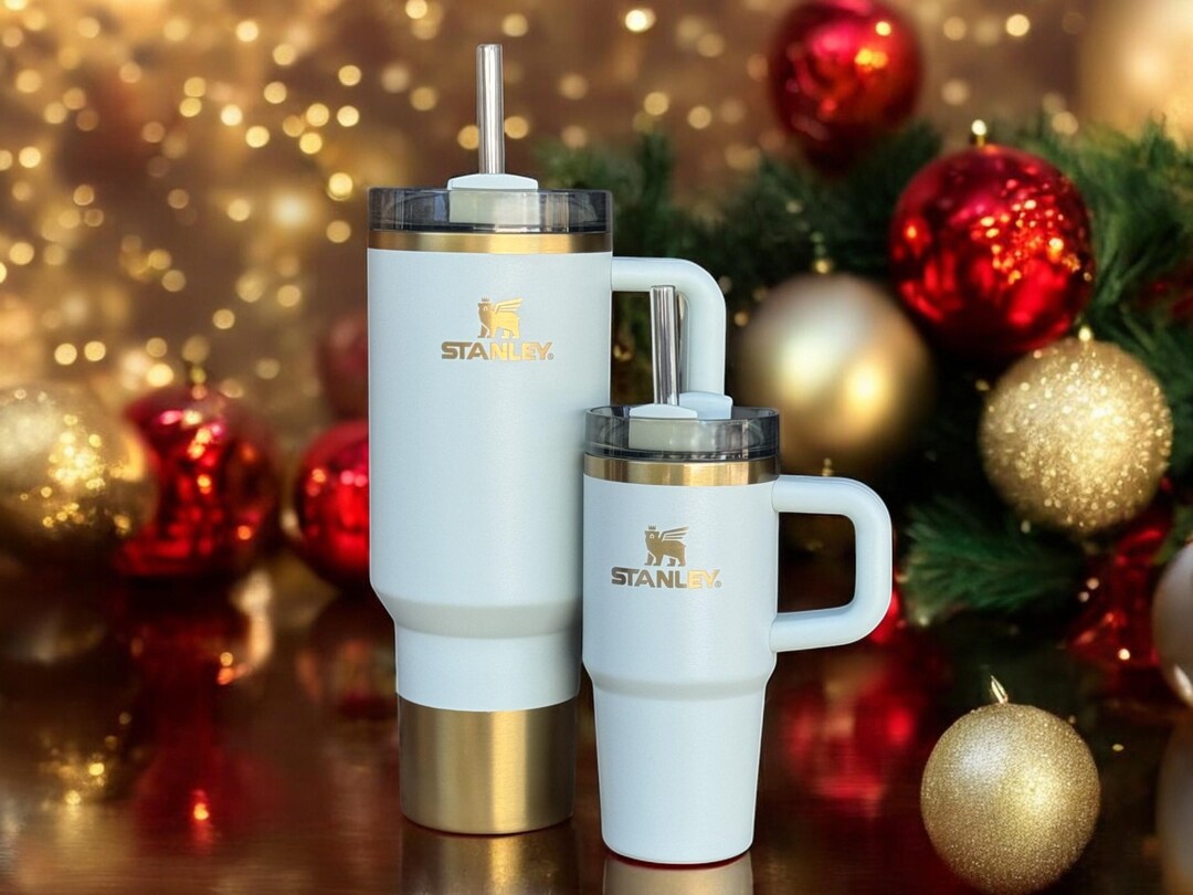 Stanley Comfort & Joy Gilded Celadon Personalized Laser Engraved 40oz ...