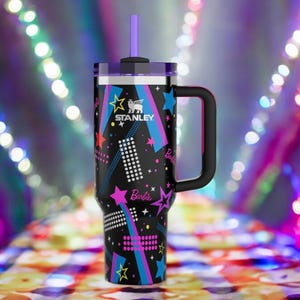 Barbie X Stanley - Personalized Laser Engraved 40oz Quencher Flowstate ...
