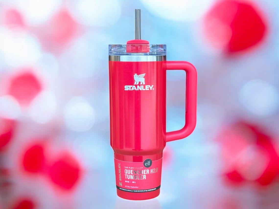 Stanley X E.l.f Collab - Personalized Laser Engraved 30oz H2.0 Quencher ...