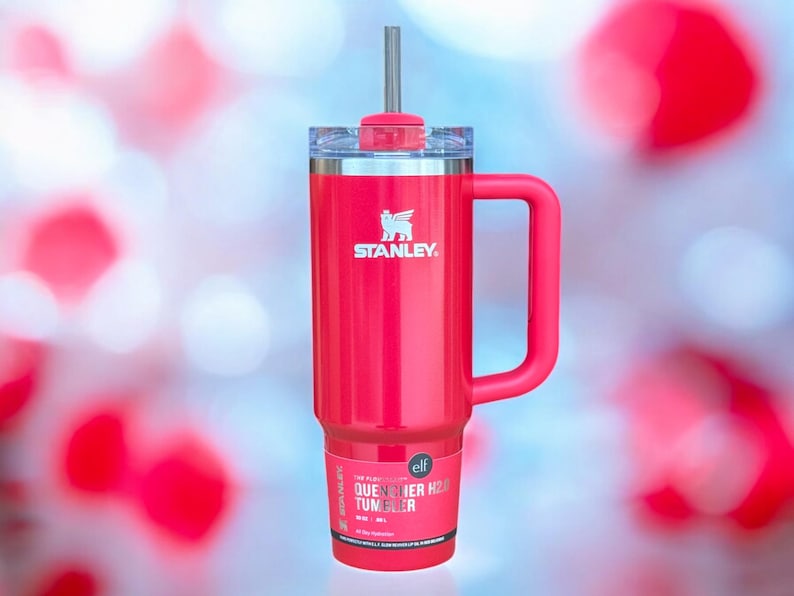 Stanley X E.l.f Collab - Personalized Laser Engraved 30oz H2.0 Quencher ...