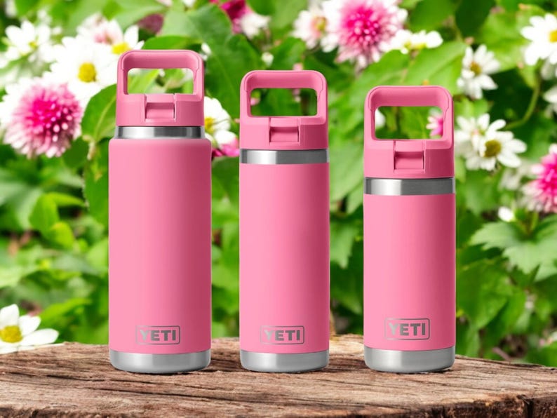 YETI - Personalized Laser Engraved 26oz, 18oz and 12oz Jr. Rambler ...