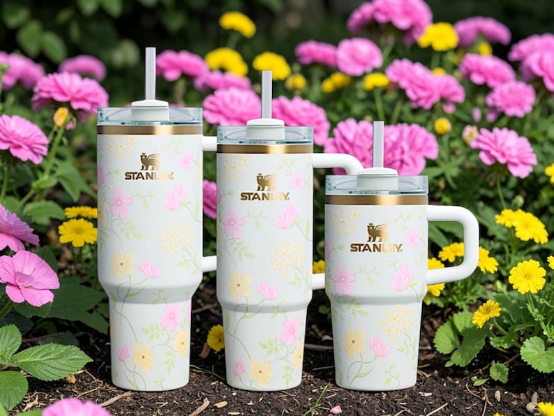 Stanley Spring Blossoms - Vaso Quencher H2.0 Flowstate personalizado ...