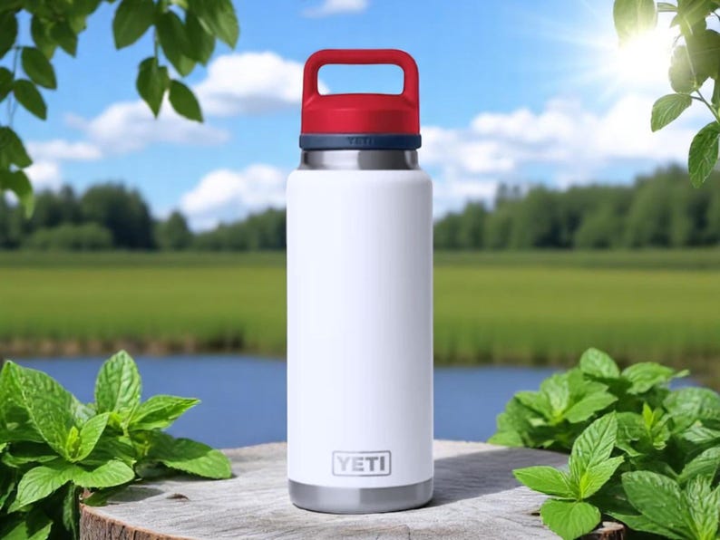 YETI - Personalized Laser Engraved 36oz, 26oz, and 18oz Jr. Rambler ...