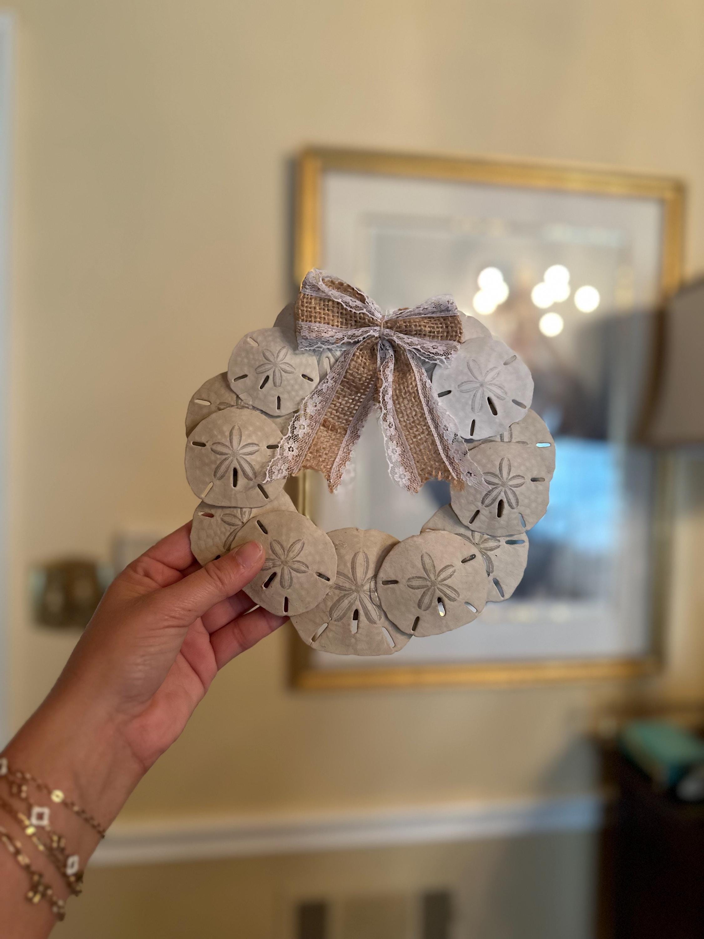 Mini Sand Dollar Wreath - Etsy