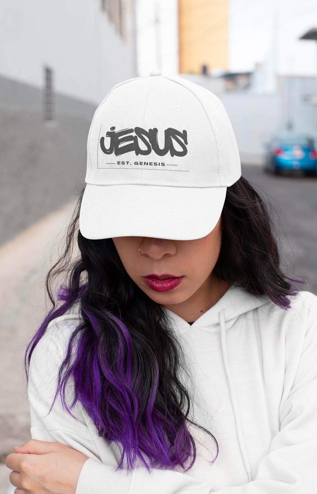 Jesus, Est. Genesis Baseball Cap - Etsy