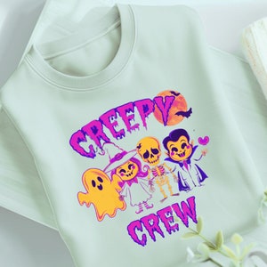 Creepy Crew PNG Tshirt Sublimation Design,halloween Ghost PNG ...