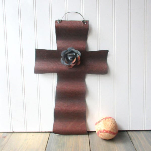 Tin Cross - Etsy