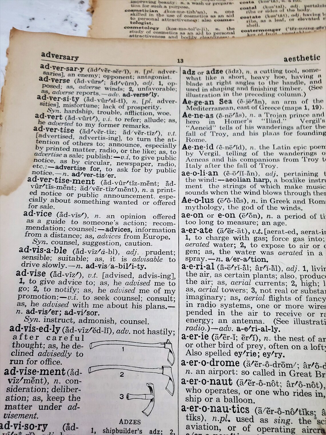 Vintage paper pack 50 vintage antique dictionary pages | Etsy