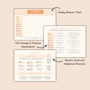 Christian Behavior Chart for Toddlers and Preschoolers (printable) - Etsy