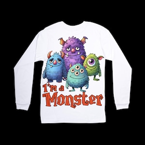 Monster Halloween PNG Digital Download,digital Download for DTG ...