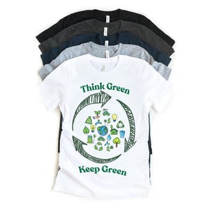 Eco Friendly PNG Design, Think Green Keep Green Digital Art, Zero Waste ...