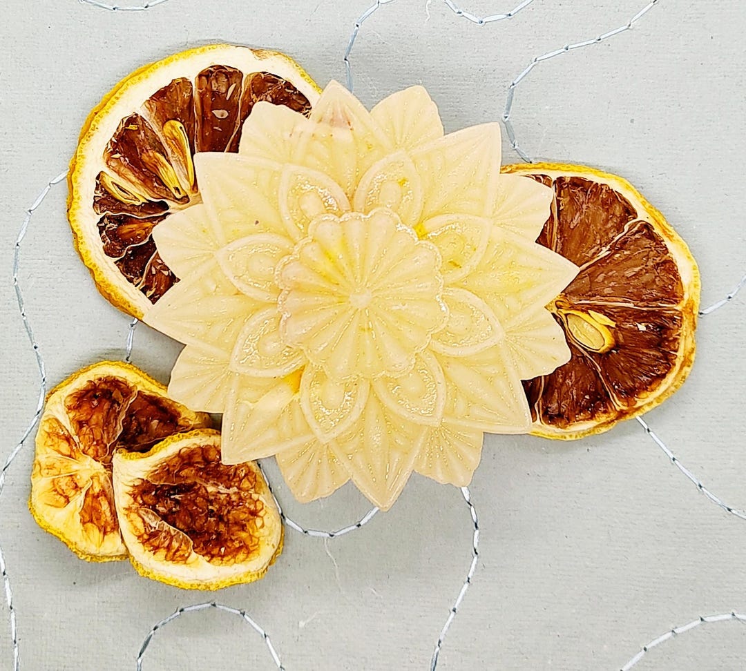 Frangipani Orange Peel Goat Milk Bar Soap - All Natural Soap, Organic ...