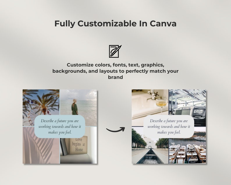 50 Ready-to-post Faceless Instagram Post Templates Canva Templates ...