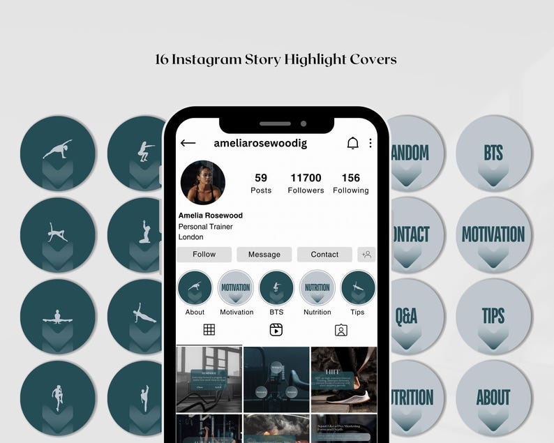 116 Instagram Post + Story + Highlight Cover Templates for Personal ...