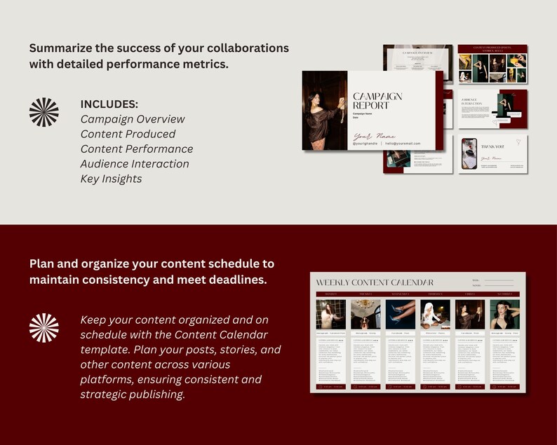 Ultimate Influencer & Content Creator Template Bundle | Essential ...