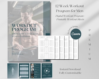 Customisable 12-week Workout Program for Women | Digital Training Plan ...