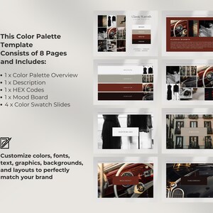 Color Palette With Hex Codes Red Color Palette Modern Color Palette ...