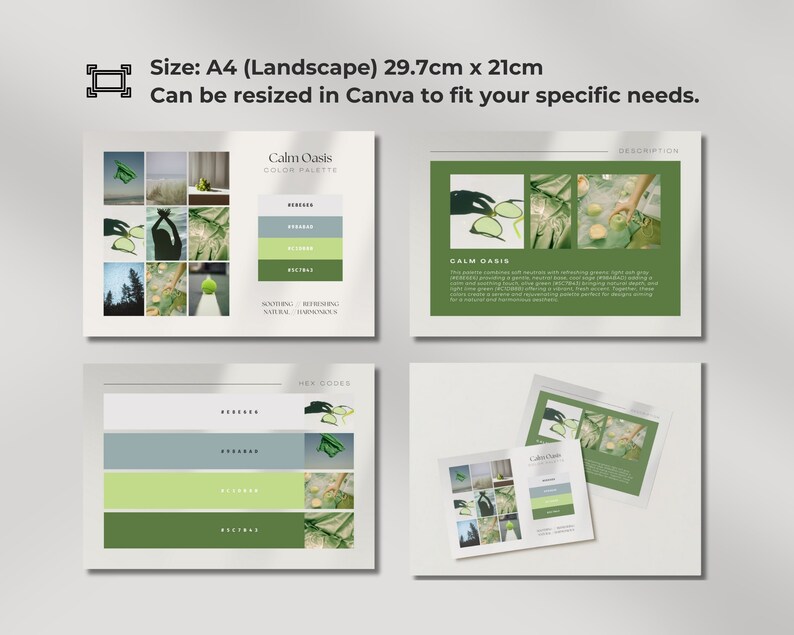 Color Palette With Hex Codes Green Color Palette Modern Color Palette ...