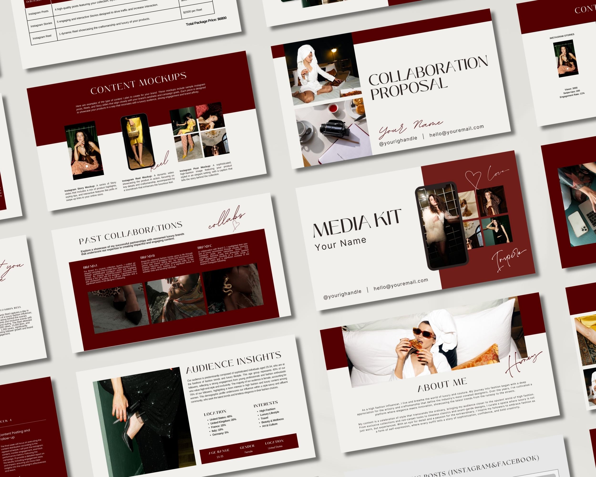 Ultimate Influencer & Content Creator Template Bundle | Essential ...