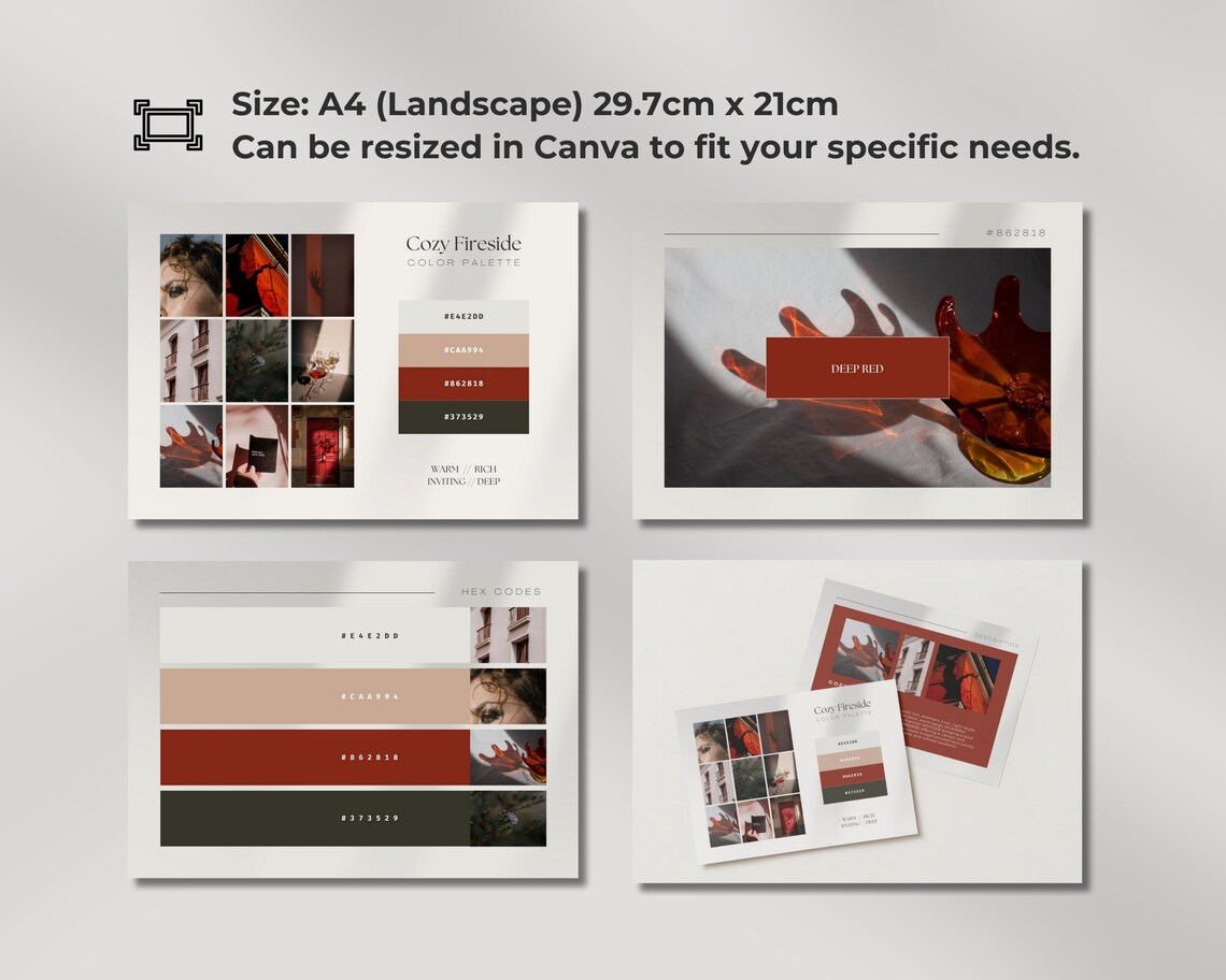 Color Palette With Hex Codes Red Color Palette Modern Color Palette ...