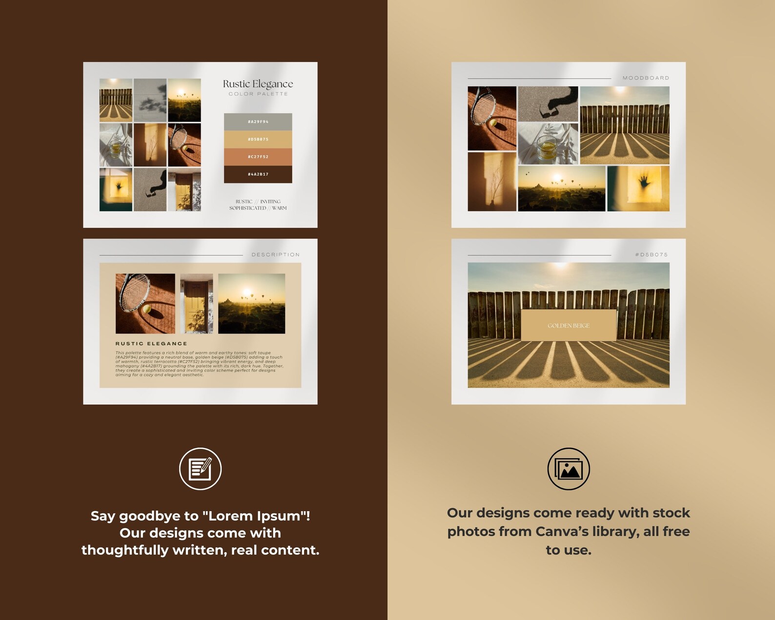 Color Palette With Hex Codes Rustic Color Palette Modern Color Palette ...