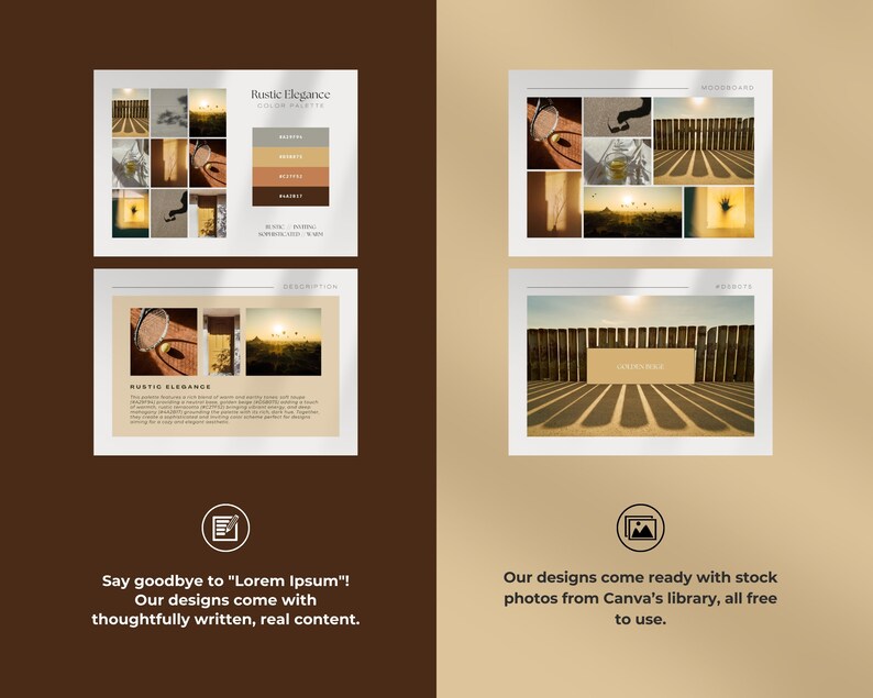 Color Palette With Hex Codes Rustic Color Palette Modern Color Palette ...