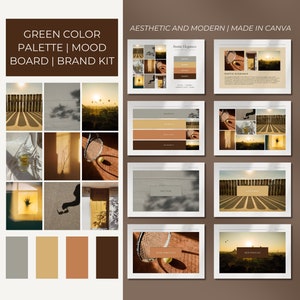 Color Palette With Hex Codes Rustic Color Palette Modern Color Palette ...