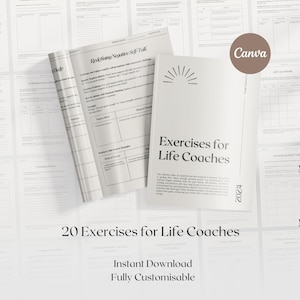 20 Exercises for Life Coaches | Success Coach Tools | Life Coach Kit ...