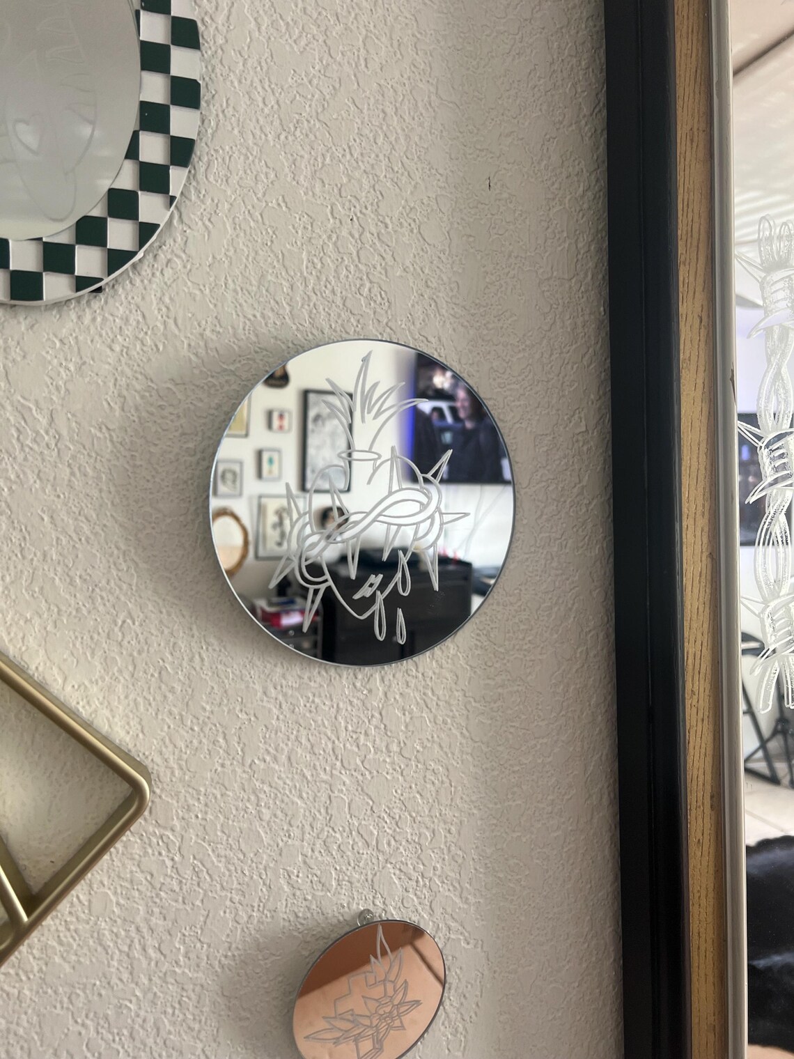 Scared Heart by Mimi Mirrors - Etsy