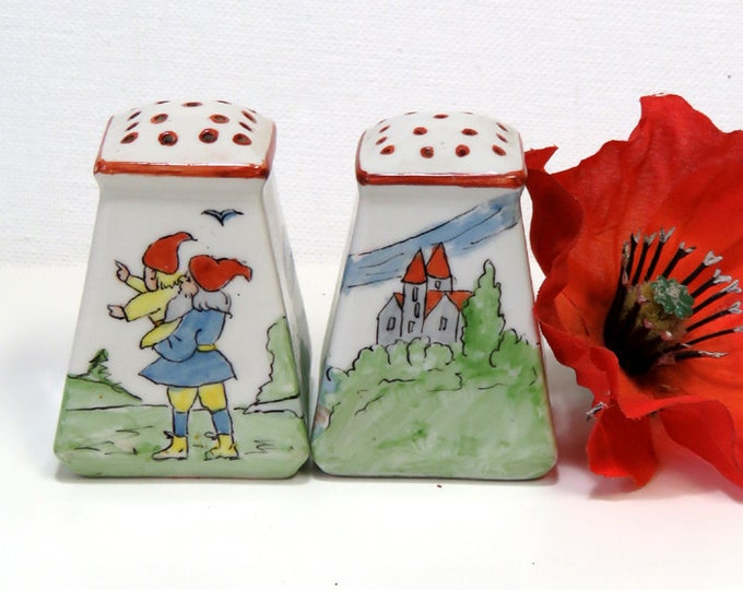 Signe Hedlund Original Hand Painted Salt & Pepper Shakers/ Northwest ...