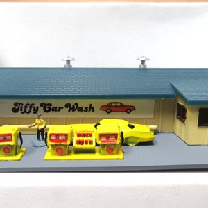 Model Railroad Building Jiffy Car Wash/ Model Power 7405-87 N Scale ...