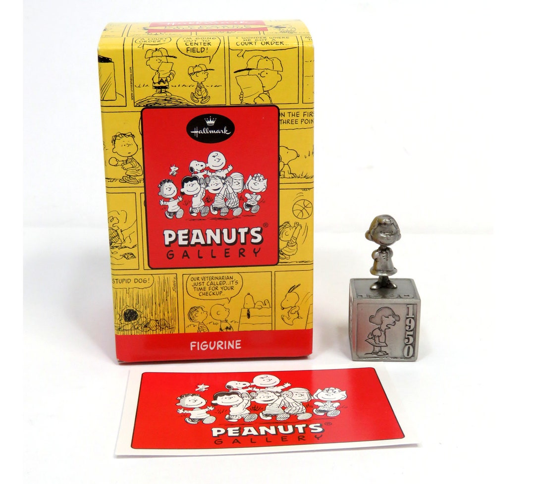 Hallmark PEANUTS Gallery Five Decades of Lucy / 2000 Miniature Figurine ...