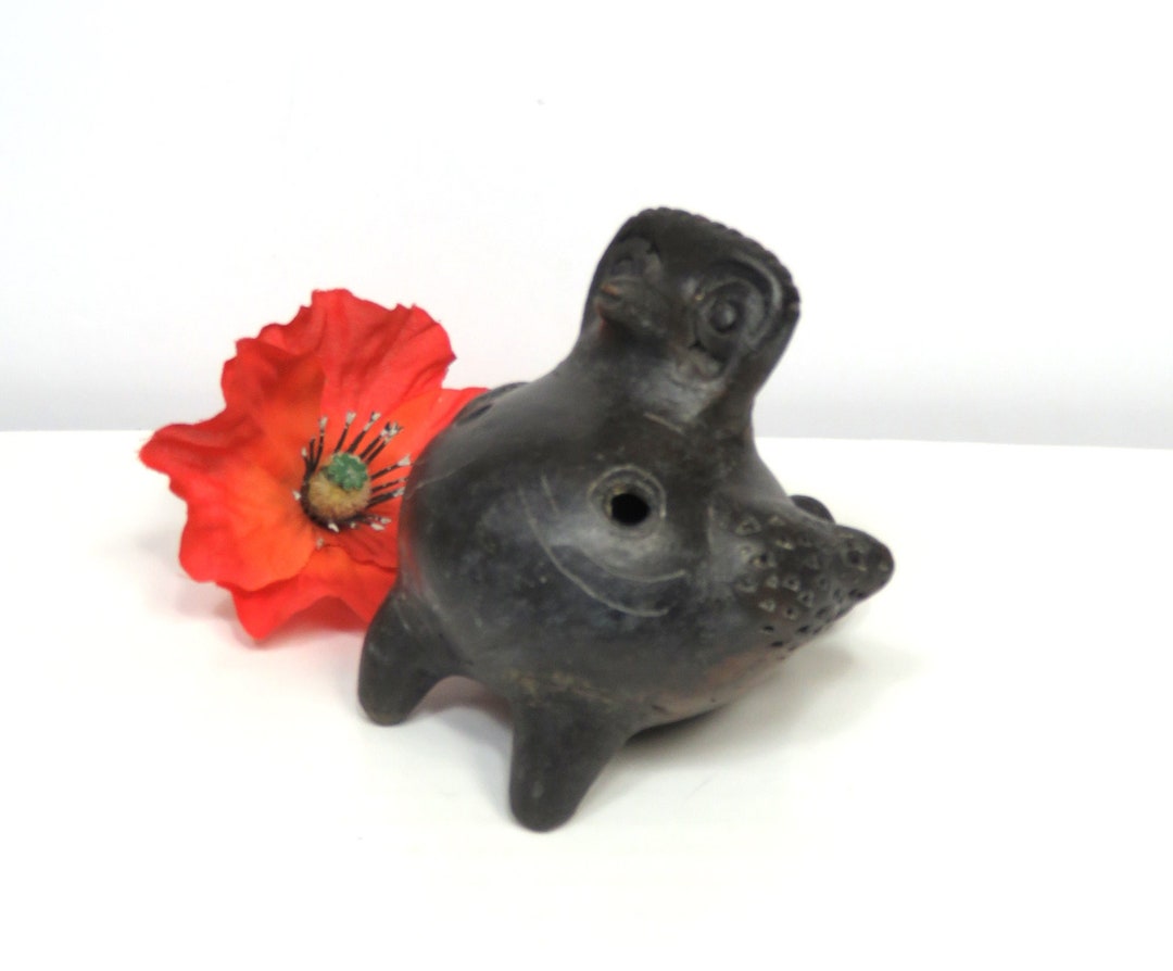 Oaxacan Pottery Bird Whistle/ 4 Hole Flute or Ocarina/ Mexican - Etsy