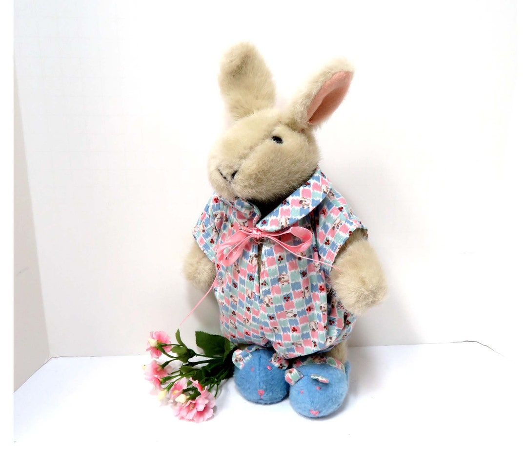 Hoppy Vanderhare in pajama Game Outfit/ Bunny Rabbit Plush Doll ...