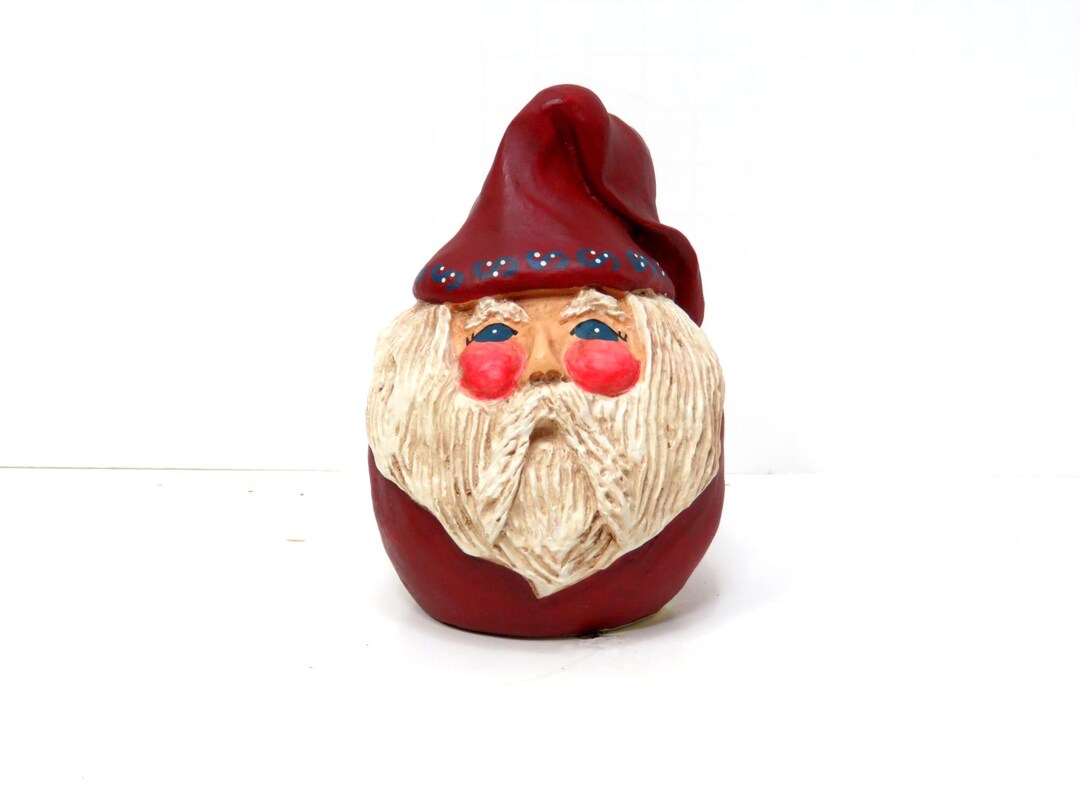 VTG Enesco World of Sinterklaas Santa Claus Roly Poly Figurine/ Klaus ...