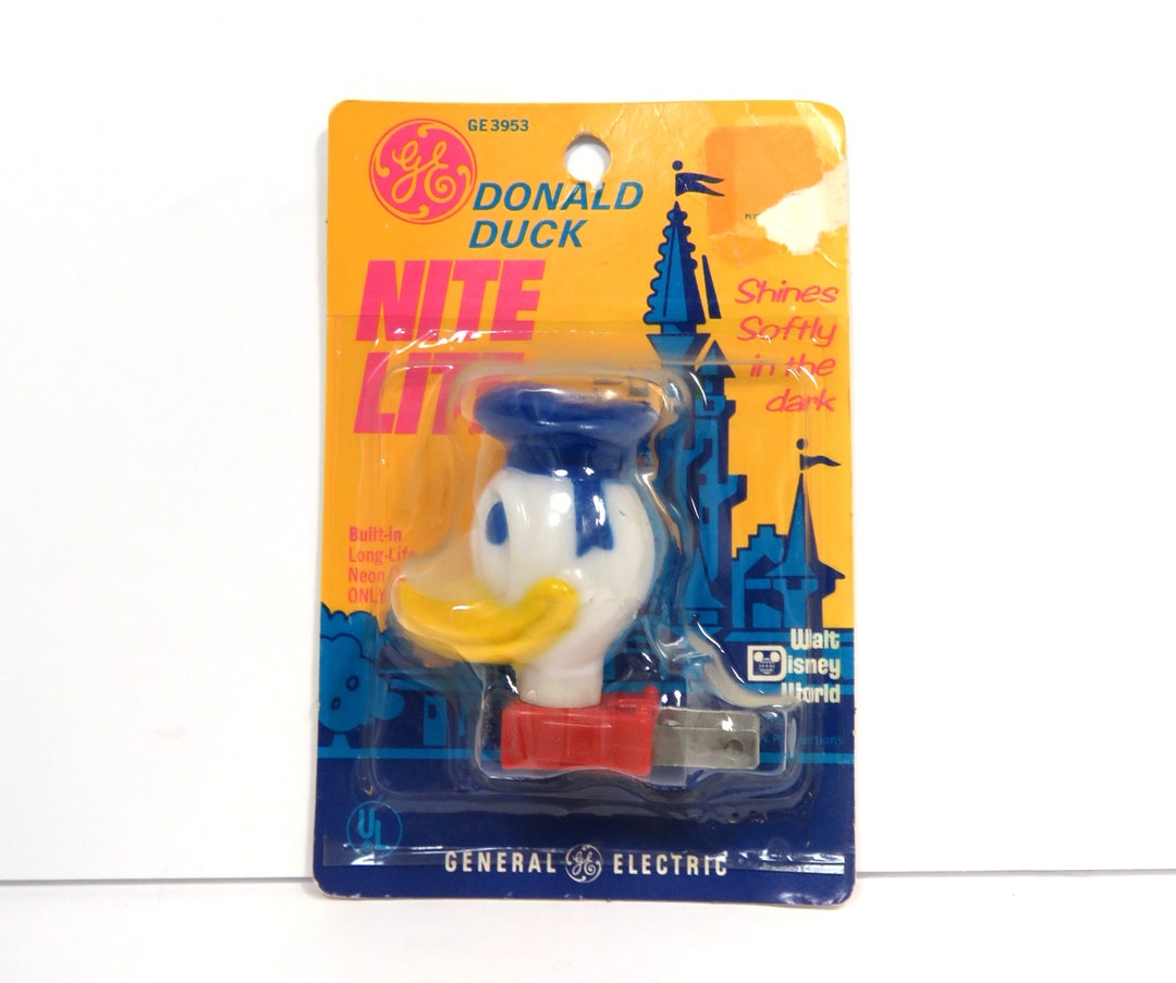 Vintage Donald Duck General Electric Nite Lite / GE Night Light MOC ...