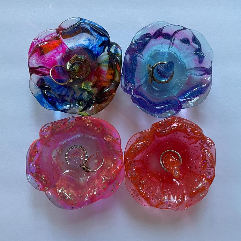 Flower Ring Holder - Etsy
