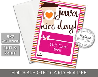 Java Birthday Card - Etsy