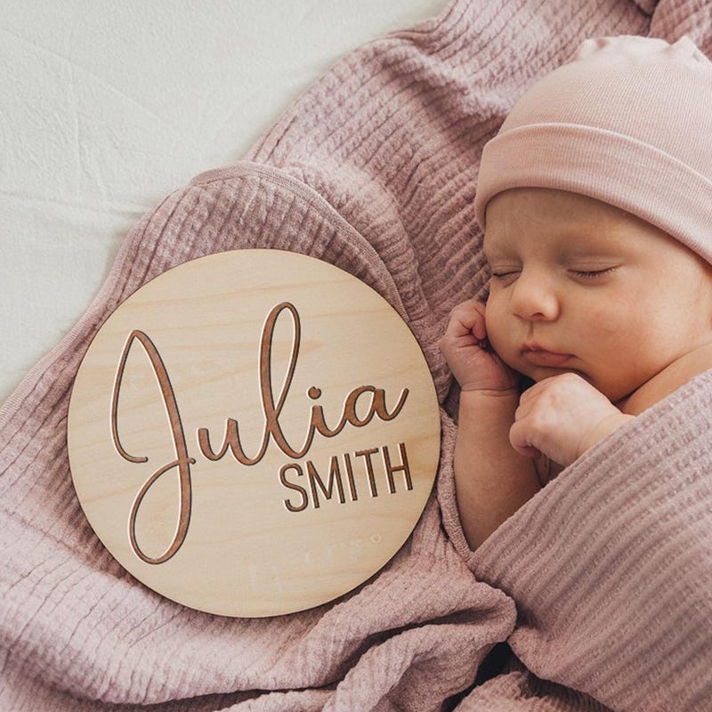 Newborn Baby Plaques - Etsy