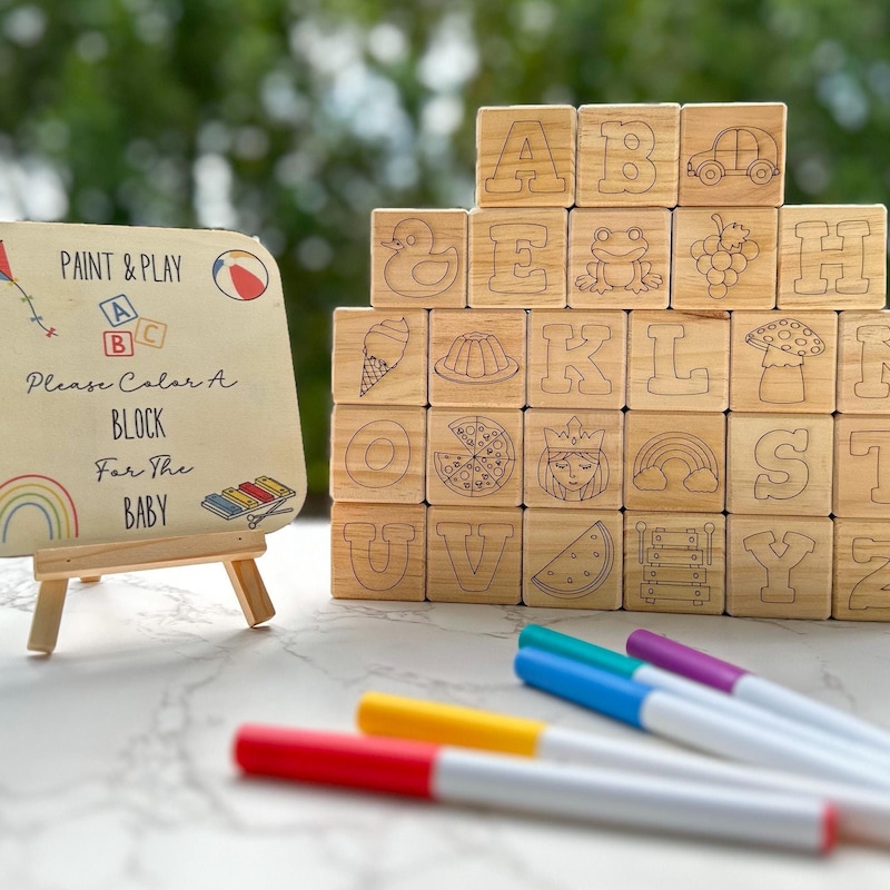 Baby Shower Wooden Decor - Etsy