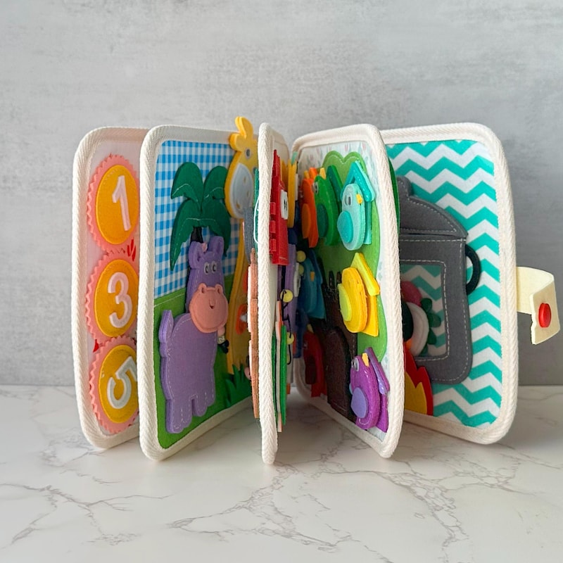 Felt Busy Book - Etsy