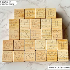 Baby Shower ABC Blocks Activity - DIY Alphabet Block Decorating Game ...