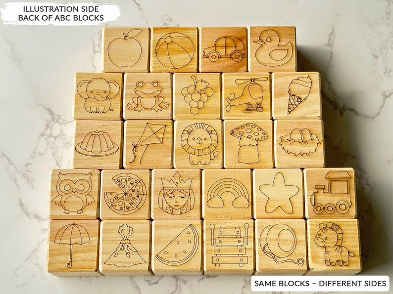 Baby Shower ABC Blocks Activity - DIY Alphabet Block Decorating Game ...