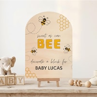 Decorate A Block Sign Baby Shower | Decorate A Block for the Baby Sign ...