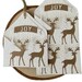 Reindeer Trees Gift Tag Envelope-set of 6, Christmas Tags, Wrapping ...