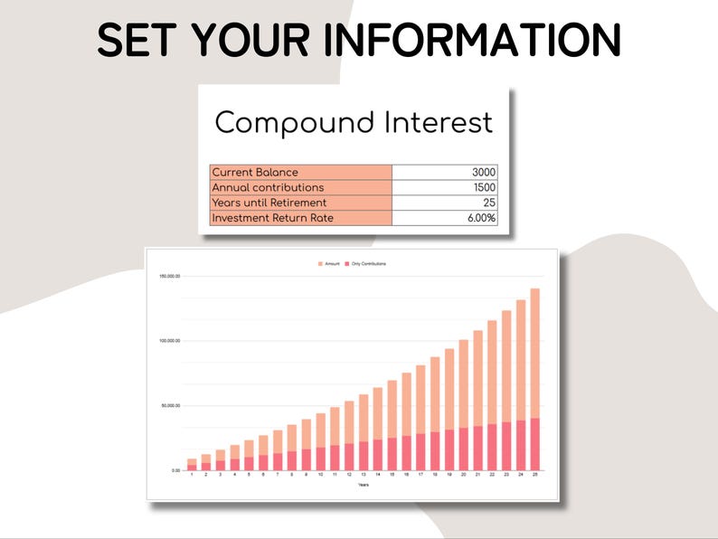 Compound Interest Calculator Google Sheets Financial Calculator ...