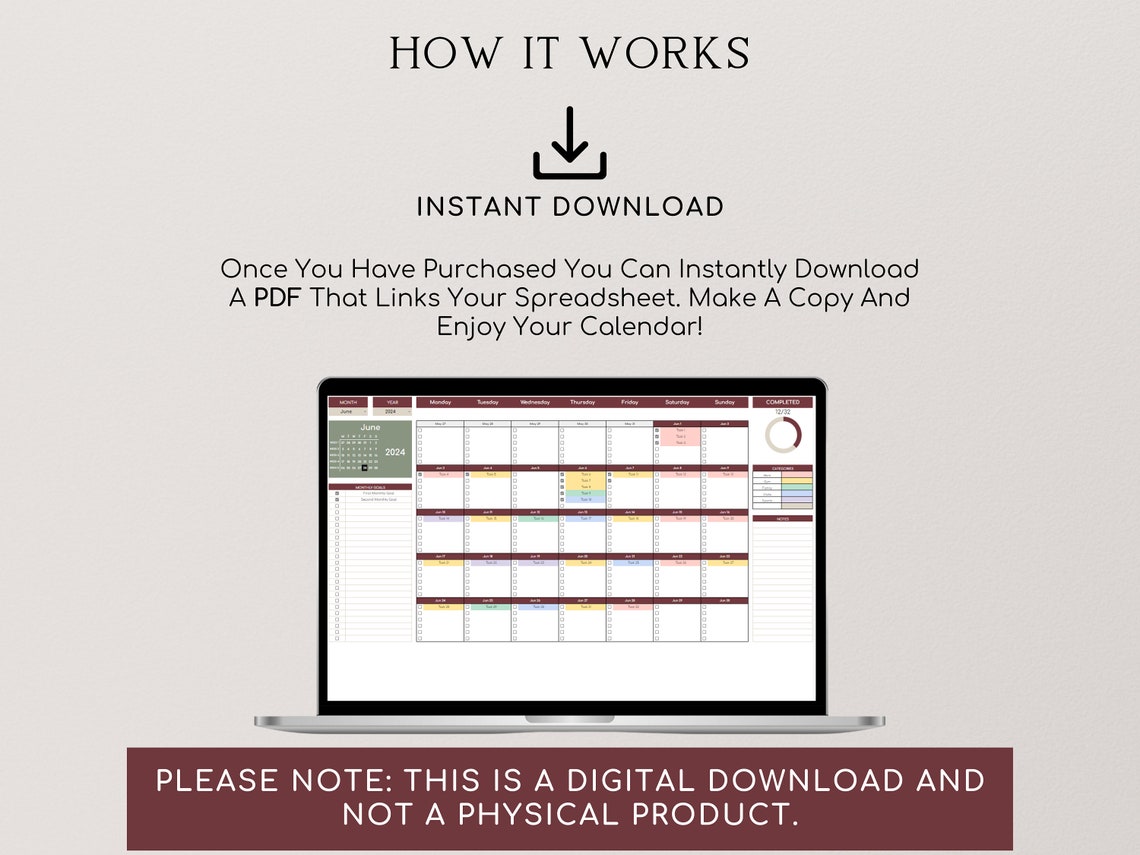 Monthly Calendar Spreadsheet Google Sheets to Do List Daily Schedule ...