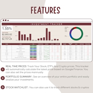 Investment Tracker for Google Sheets | Stock Portfolio for Google ...
