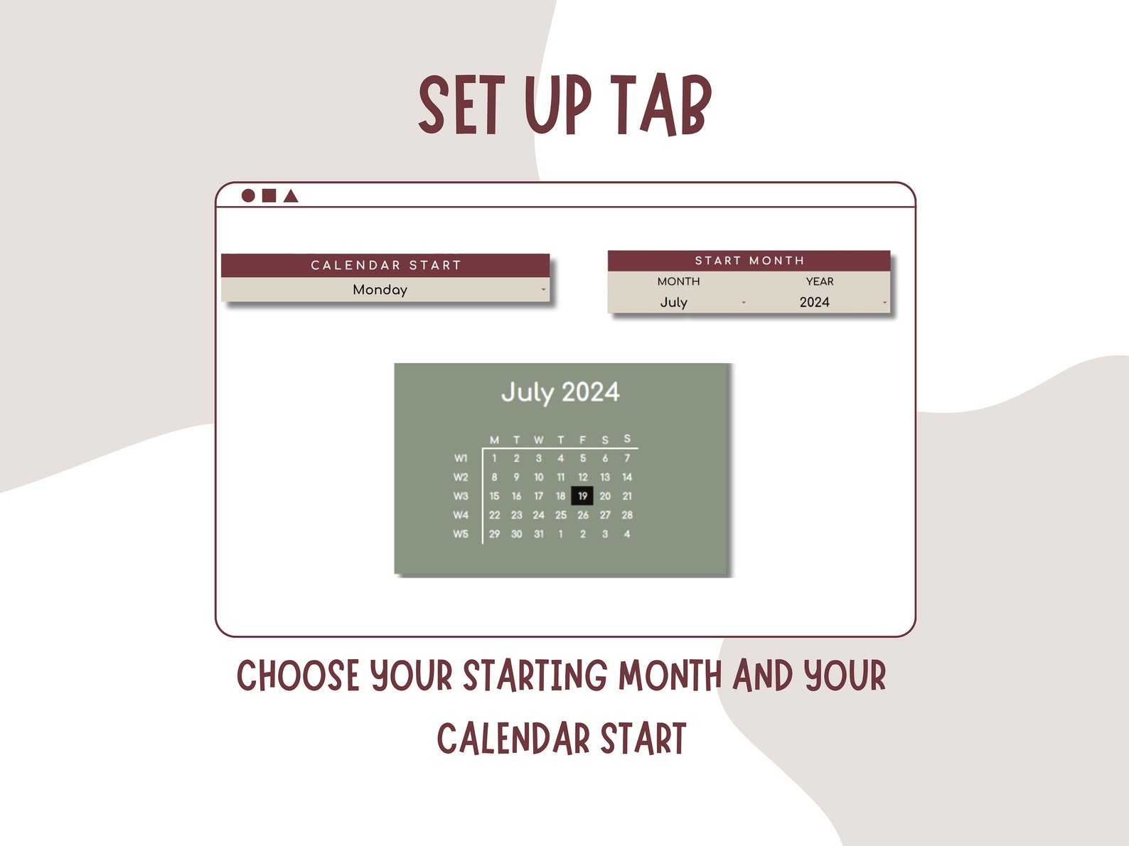 Yearly Planner Google Sheets Template | Daily Checklist | Instant ...