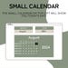 Monthly Calendar Spreadsheet Google Sheets | Daily Schedule | Color ...